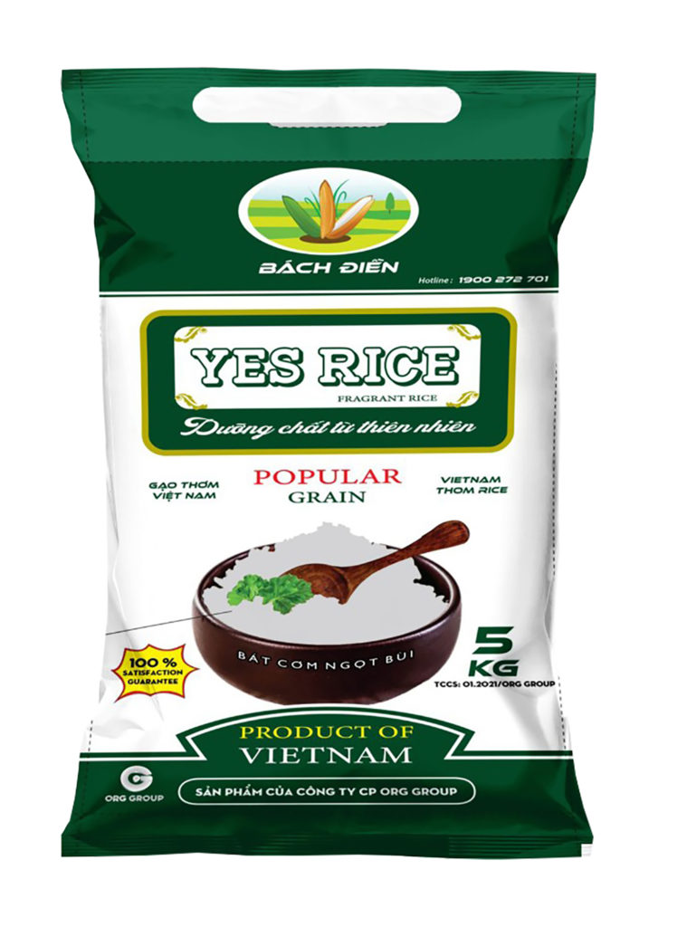 GẠO YES RICE - Gạo Bách Điền – Dưỡng chất từ thiên nhiên